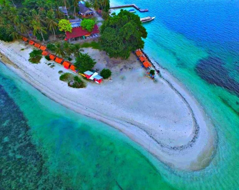 Ada Spot Foto Cantik di Pulau Mahitam Pesawaran Lampung